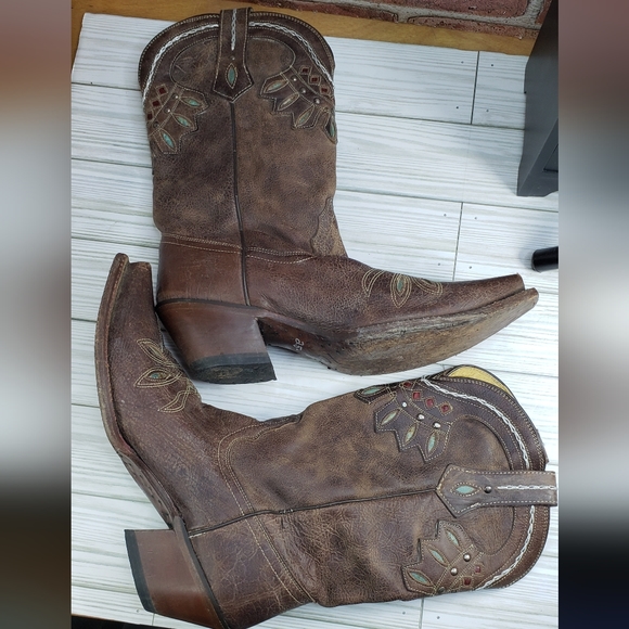 Tony Lama | Shoes | Tony Lama Style 65 Registered Cowboy Boots Womens ...